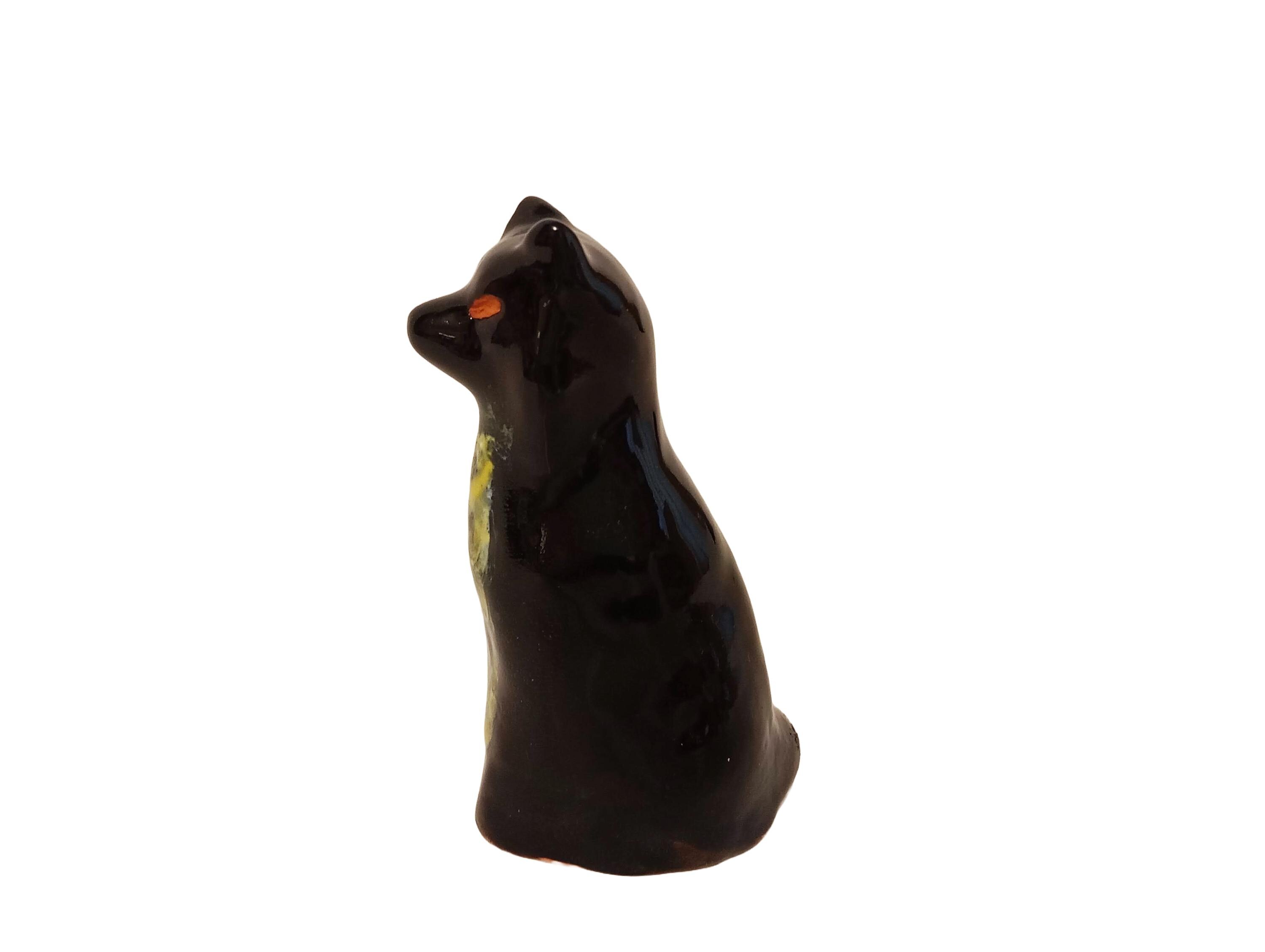 Ceramic Wolf Figurines - Etsy