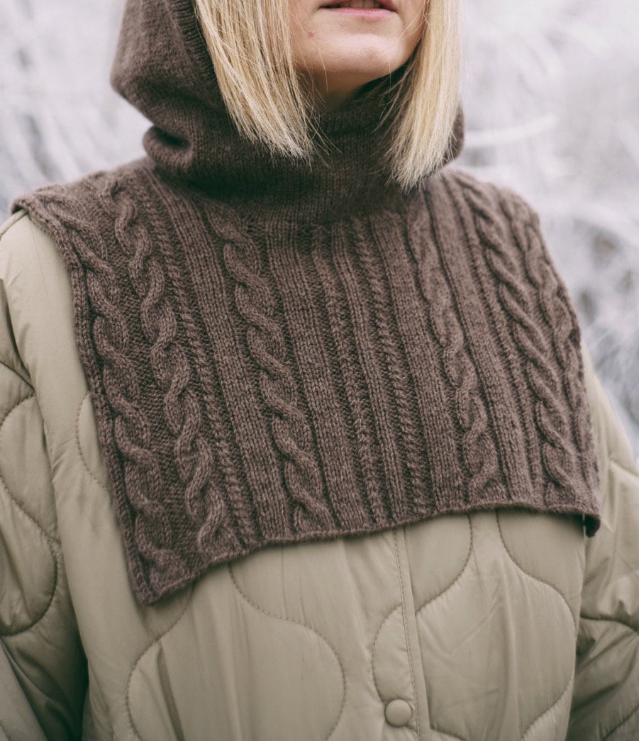 Knitting Pattern Hood and Shoulders Hood Knitting Pattern, Top Down ...