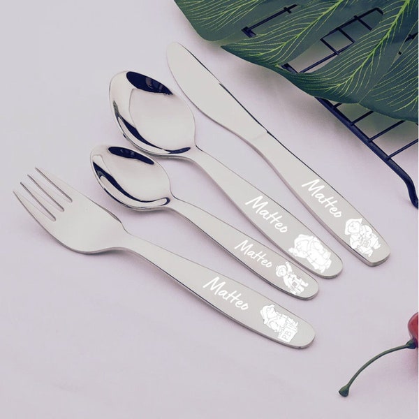 Childrens Cutlery - Etsy