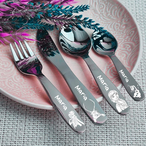 Childrens Cutlery - Etsy