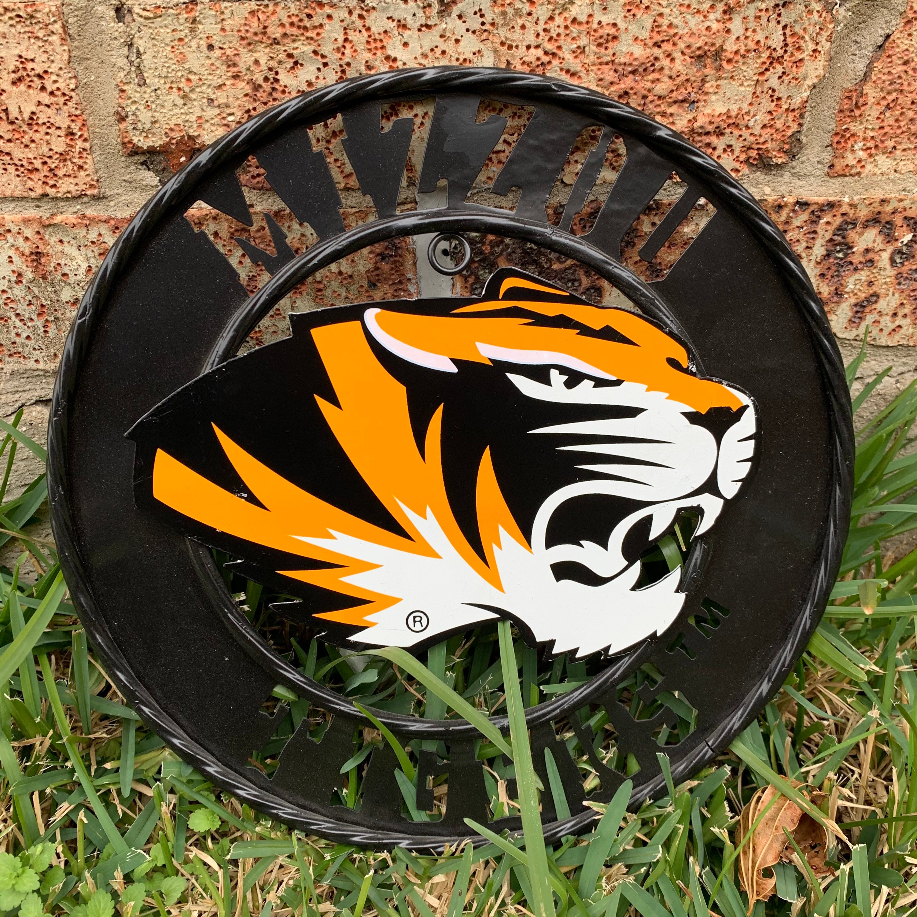 MIZZOU Missouri Tigers Custom Metal Vintage Craft Sign - Etsy