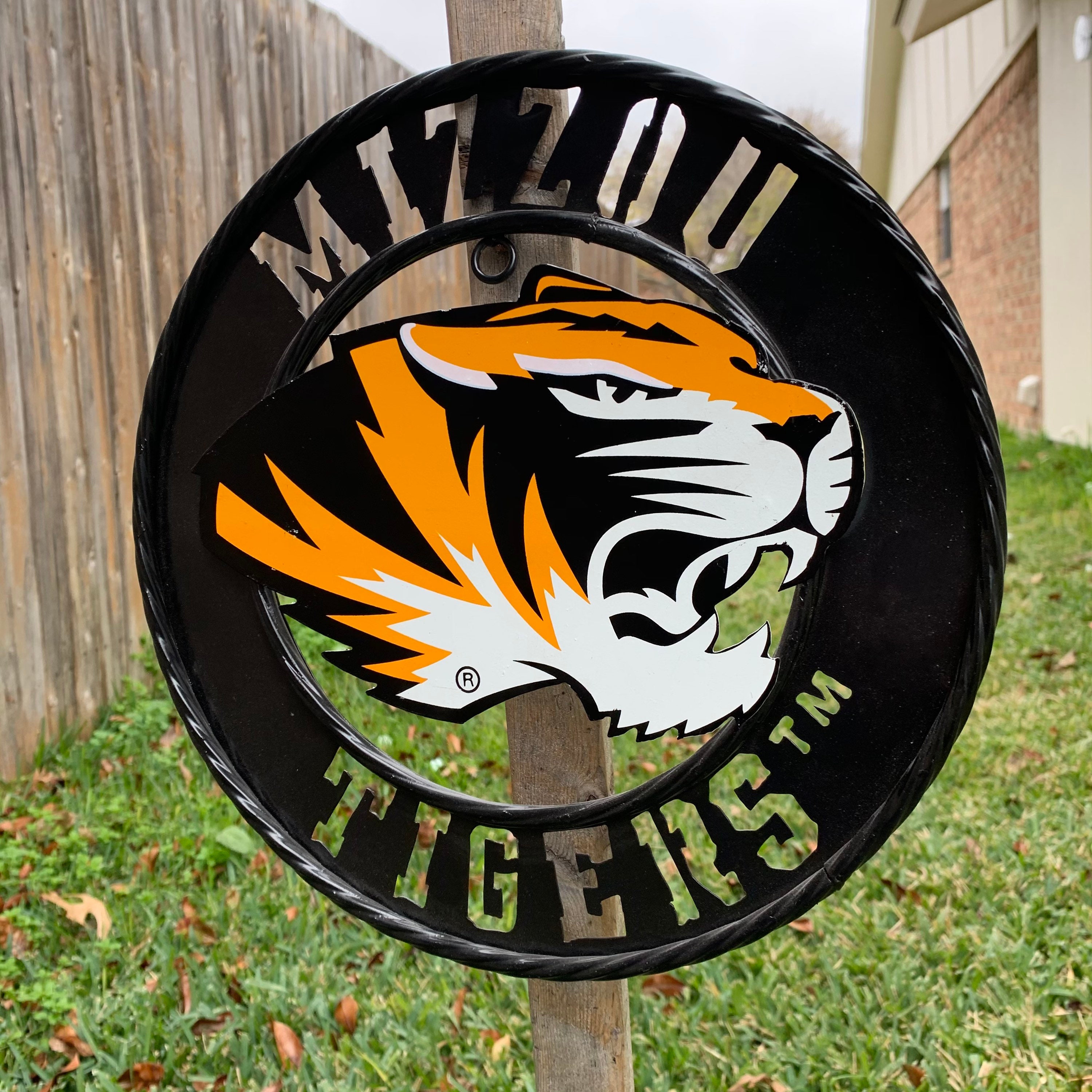 MIZZOU Missouri Tigers Custom Metal Vintage Craft Sign - Etsy