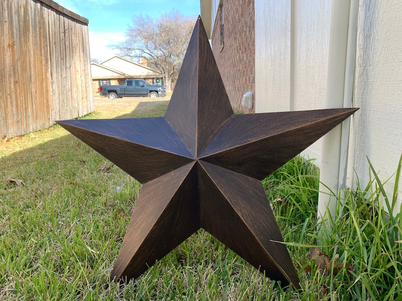 36" Barn Metal Star Wall Art Decor Design Western Home Decor Vintage ...
