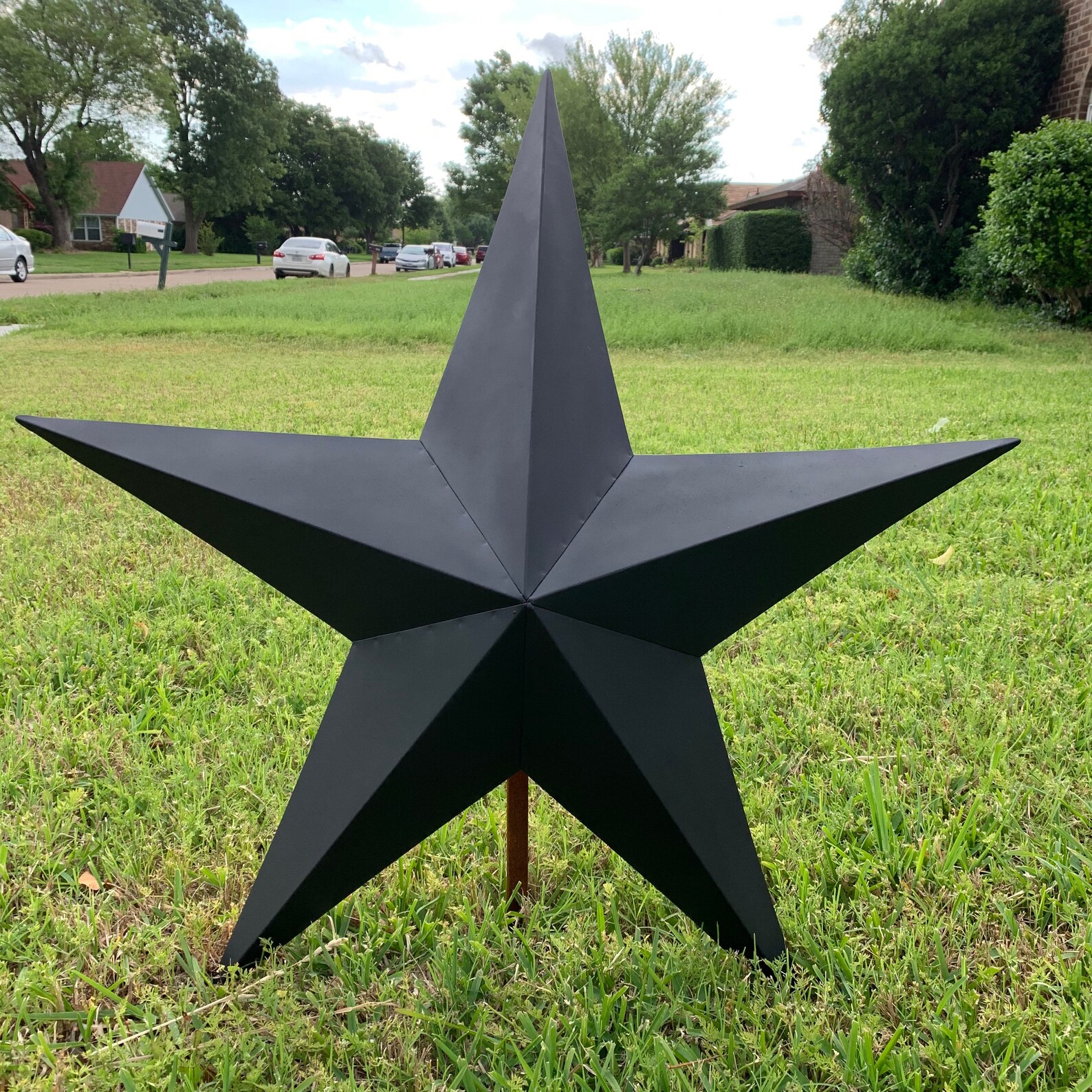 30" Barn Metal Star Wall Art Design Western Home Decor Vintage Rustic ...