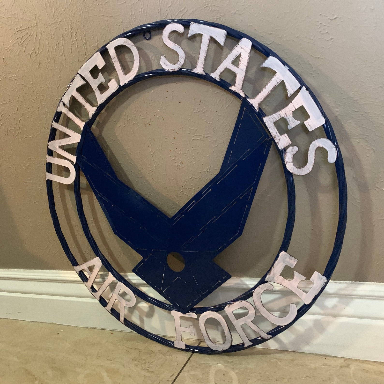 24 US AIR FORCE Military Metal Wall Art Western Home | Etsy
