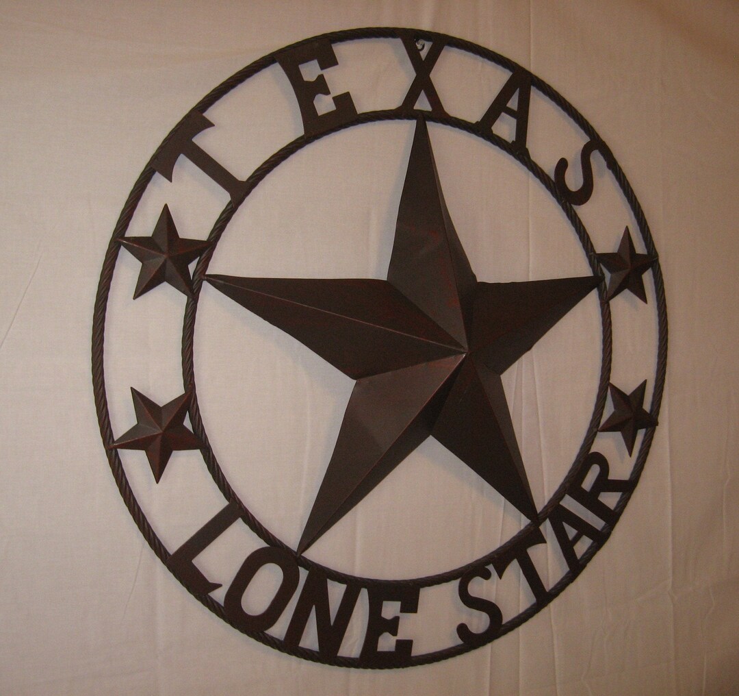 24", 32", 36" TEXAS LONESTAR Barn Star Custom Vintage Craft Art Wall ...