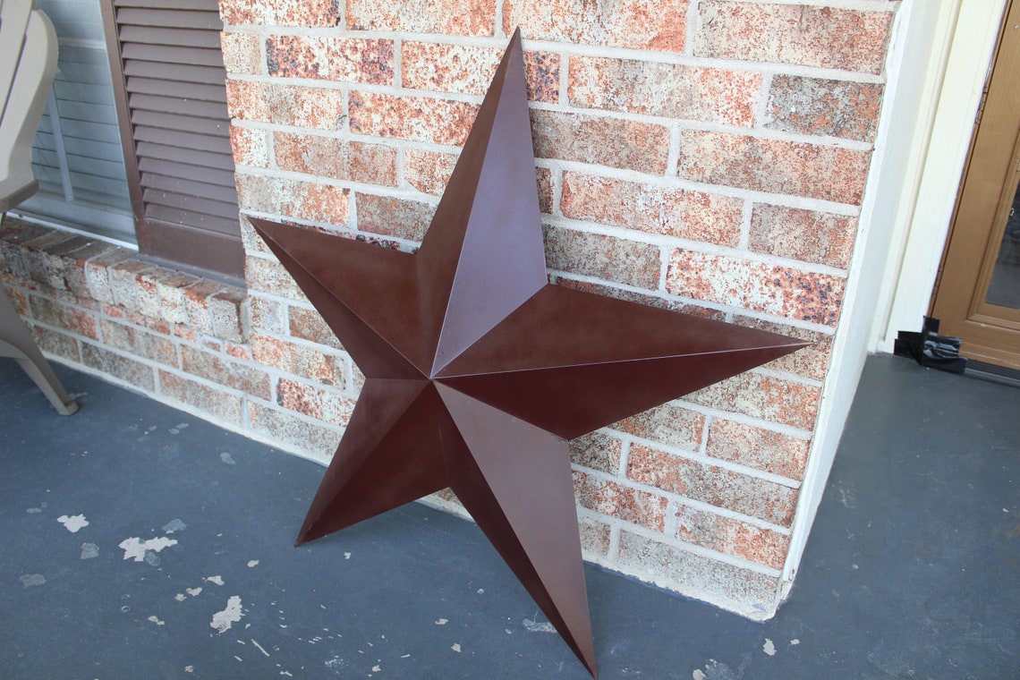 22" Barn Metal Star Wall Art Decor Design Western Home Decor Vintage ...