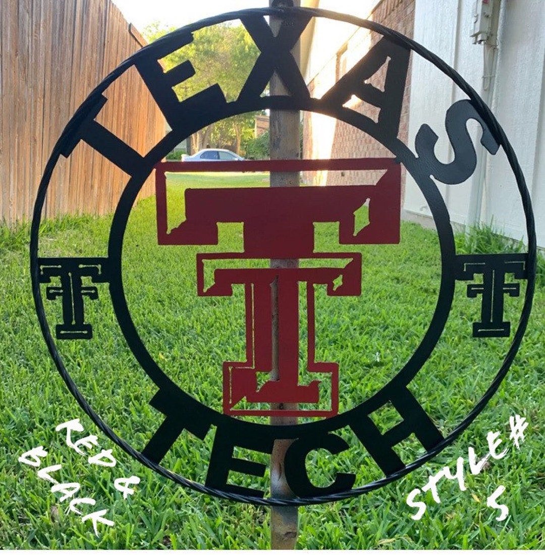 12", 18", 24", 32", 36" TEXAS TECH, Wreck Em Tech, Get Your Guns up ...