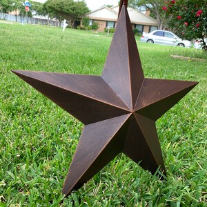 30" Barn Metal Star Wall Art Design Western Home Decor Vintage Rustic ...