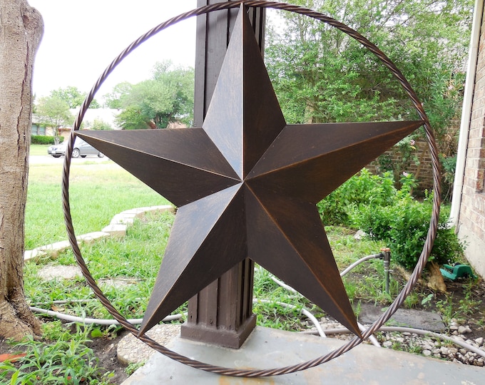 120 Rusty Metal Tin Barn Star - Etsy
