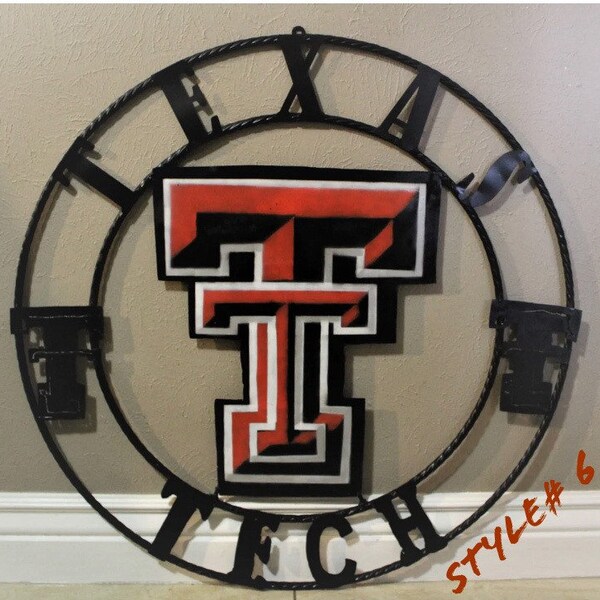 Texas Tech Decor - Etsy