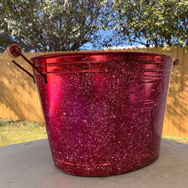 TEXAS TUB BUCKETS Flower Garden Drink Fireplace Western Home | Etsy