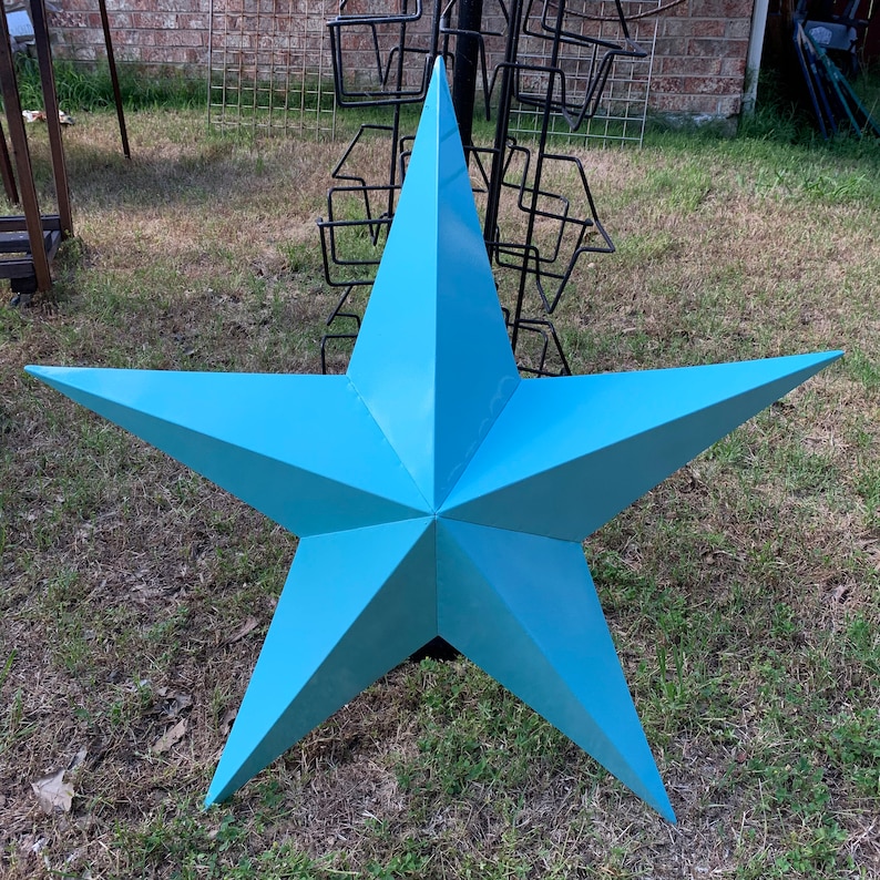 22" Barn Metal Star Wall Art Decor Design Western Home Decor Vintage ...