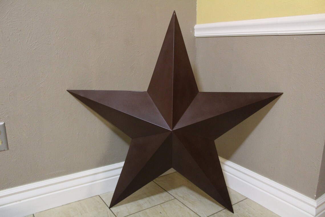22" Barn Metal Star Wall Art Decor Design Western Home Decor Vintage ...
