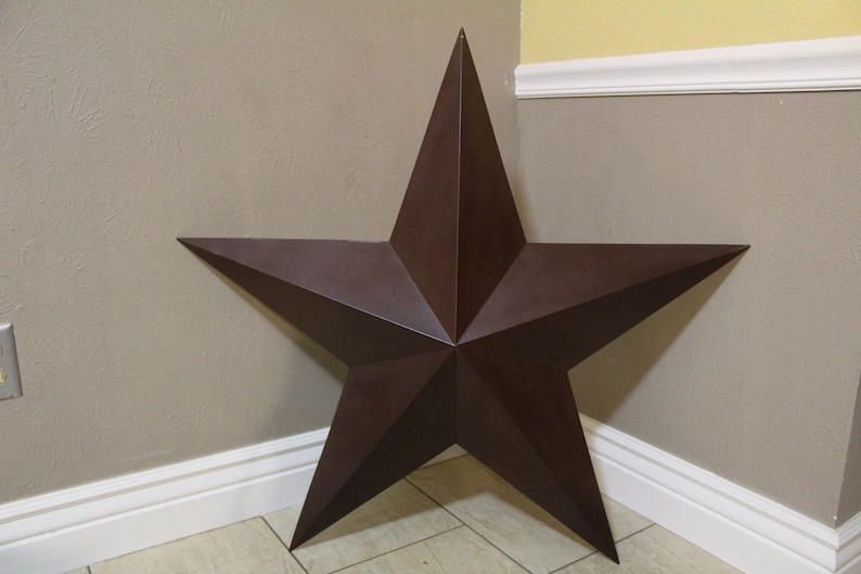 22" Barn Metal Star Wall Art Decor Design Western Home Decor Vintage ...