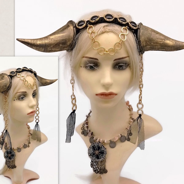 Horn Headdress - Etsy