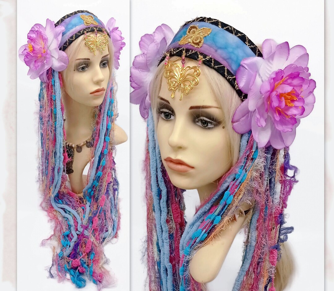 Spring Fairy Queen Costume Headpiece Festival Crown With - Etsy