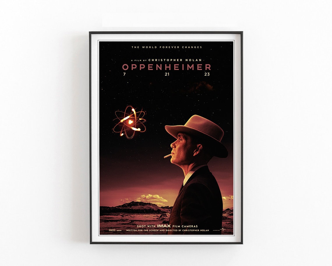 Oppenheimer Poster, Oppenheimer 2023 Movie Poster