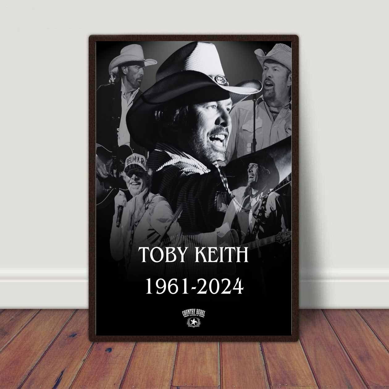 Toby Keith Country Music Legend 1961 - 2024 Poster sold by Grandstand ...