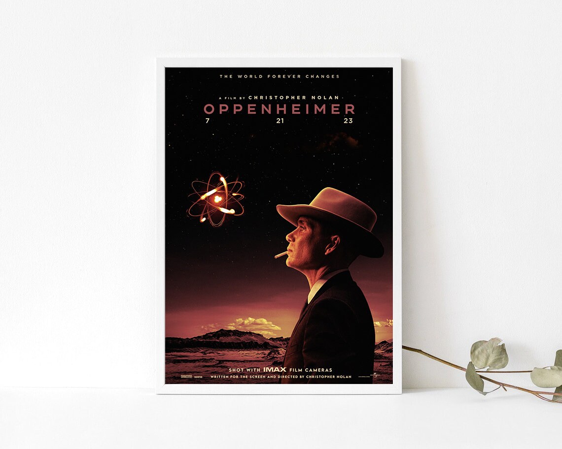 Oppenheimer Poster, Oppenheimer 2023 Movie Poster
