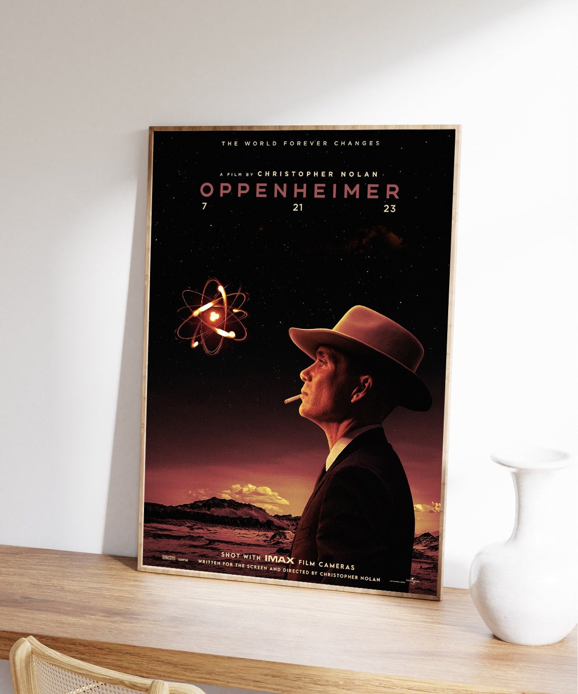 Oppenheimer Poster, Oppenheimer 2023 Movie Poster