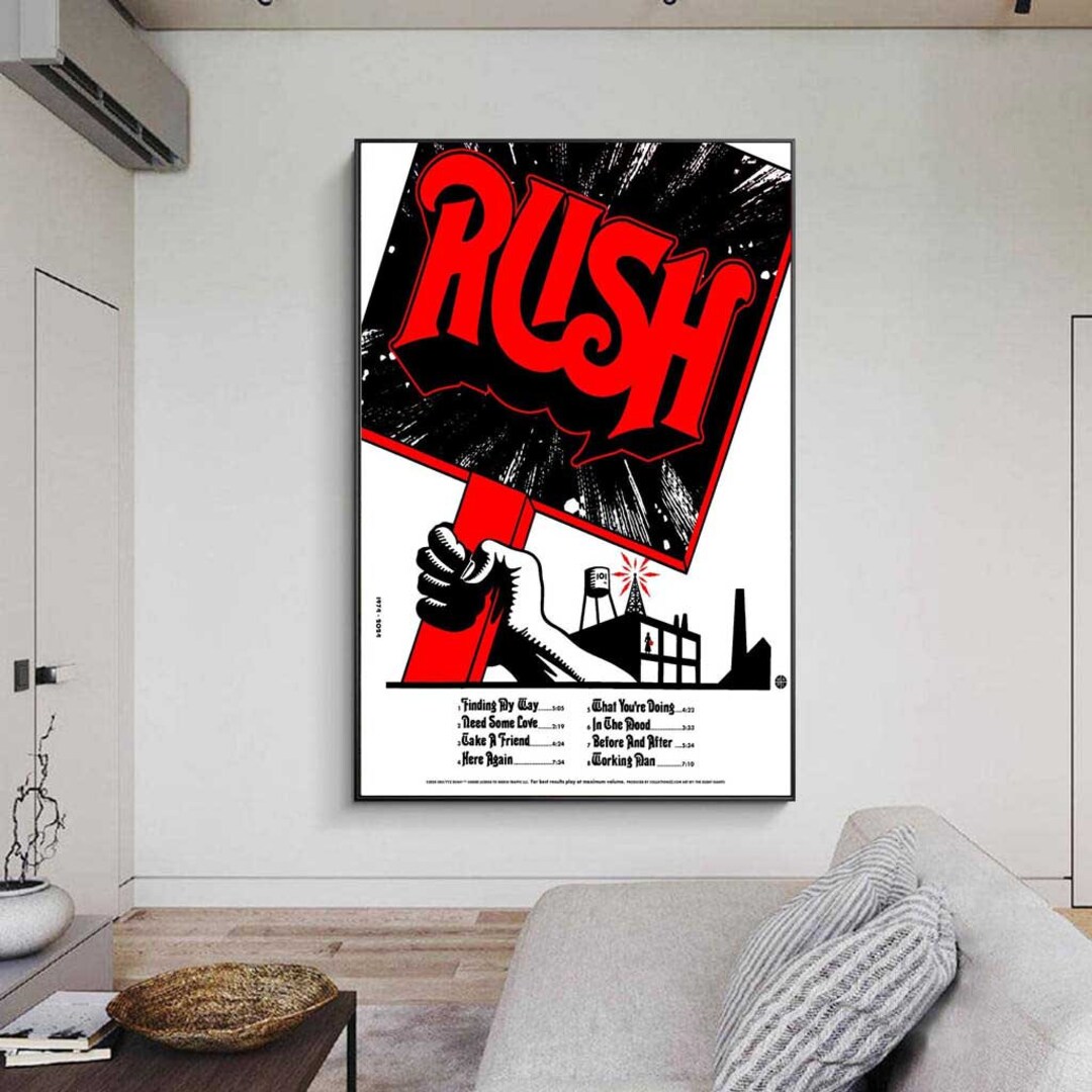 Rush 50th Anniversary 1974-2024 Poster - Etsy Canada