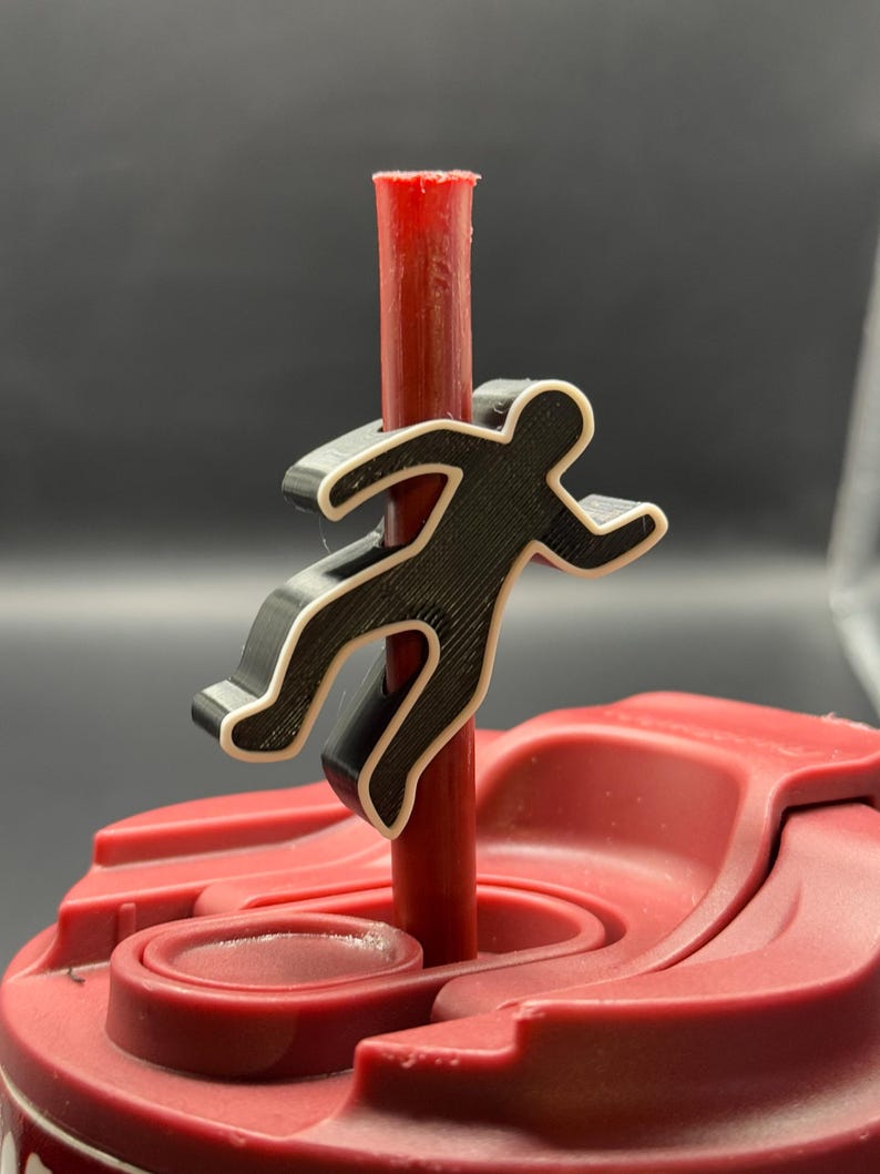Crime Scene Straw Toppers | Crime Scene Gift | CSI Gift Idea | CSI ...