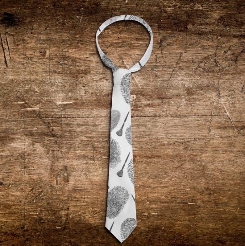 Crime Scene Themed Men's Neckties | Men's Necktie Collection | True ...