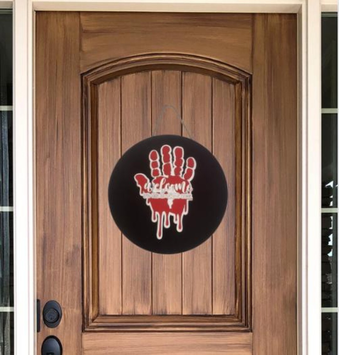 Let's Talk About True Crime Door Hanger | True Crime Decor | True Crime ...