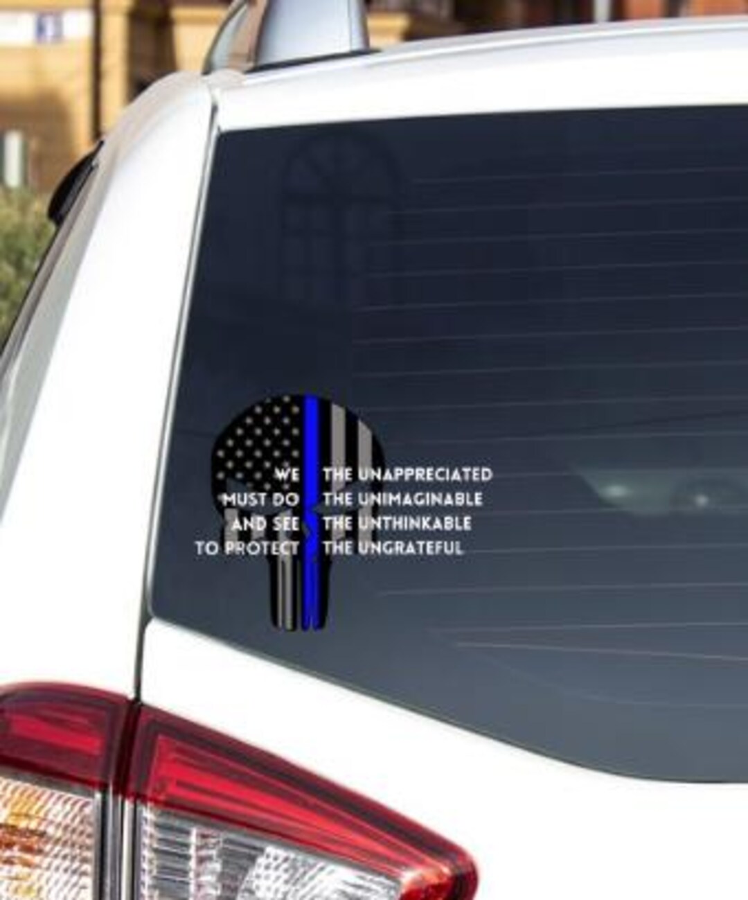 We Must Do and See to Protect Auto Decal | Law Enforcement Auto Decal ...