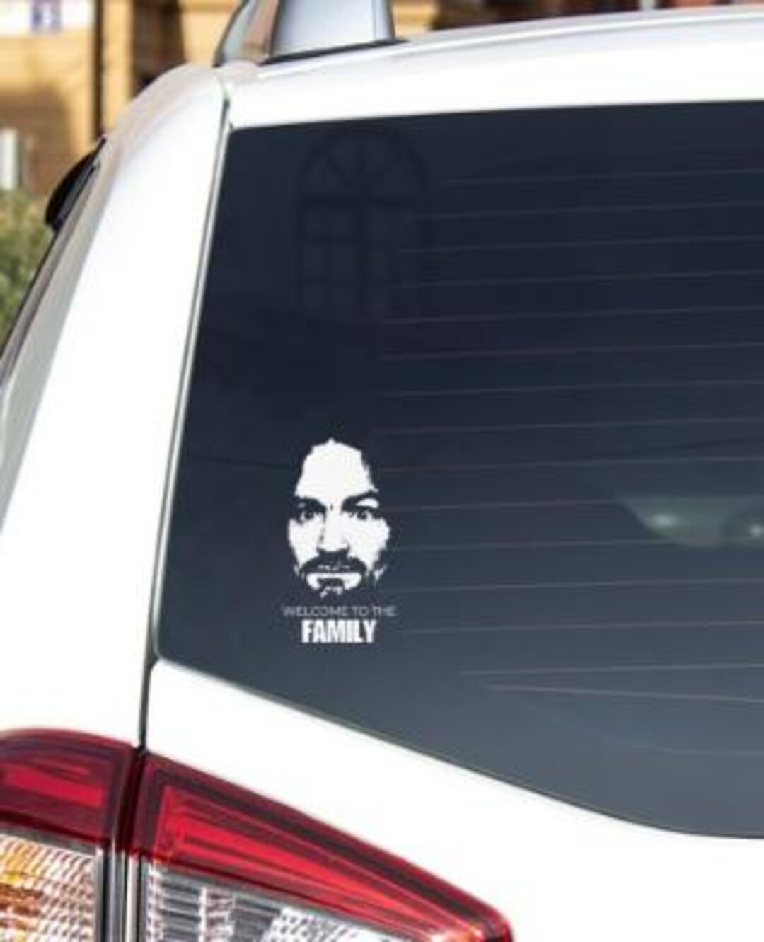 Welcome to the Family Auto Decal | True Crime Auto Decal | Crime Auto ...