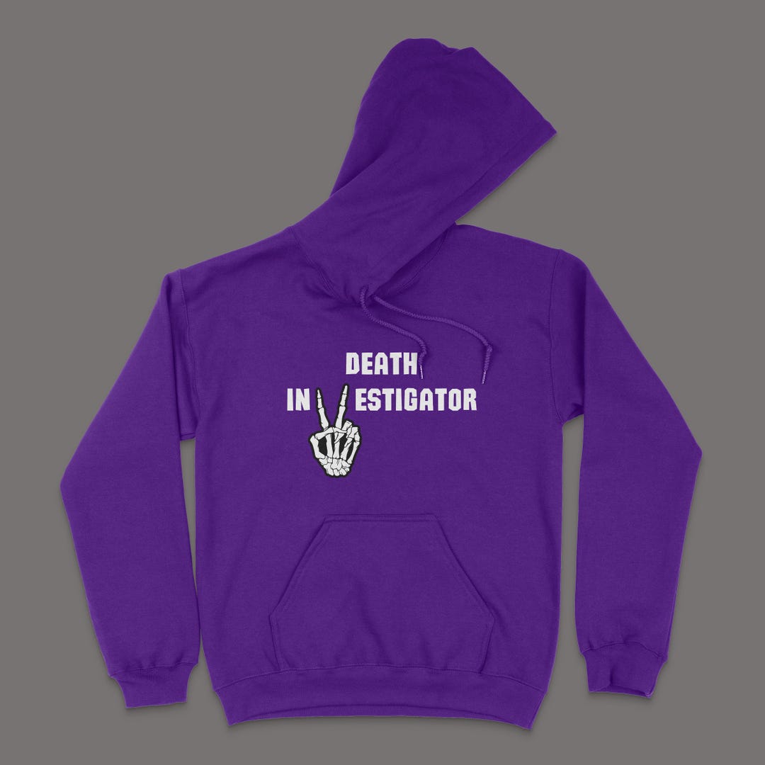 Death Investigator Design | Death Investigations Shirt | Coroner Gift ...