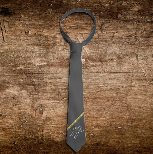 Crime Scene Themed Men's Neckties | Men's Necktie Collection | True ...