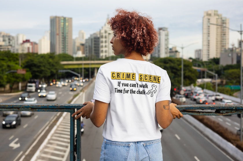 Crime Scene: If You Can't Walk Crime Scene T-shirt, Funny Crime Tee ...