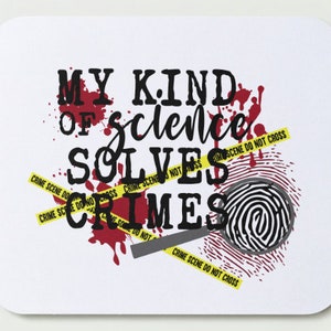 Crime Scene Themed Mouse Pad, Crime Scene Office Supplies | Desk Décor ...