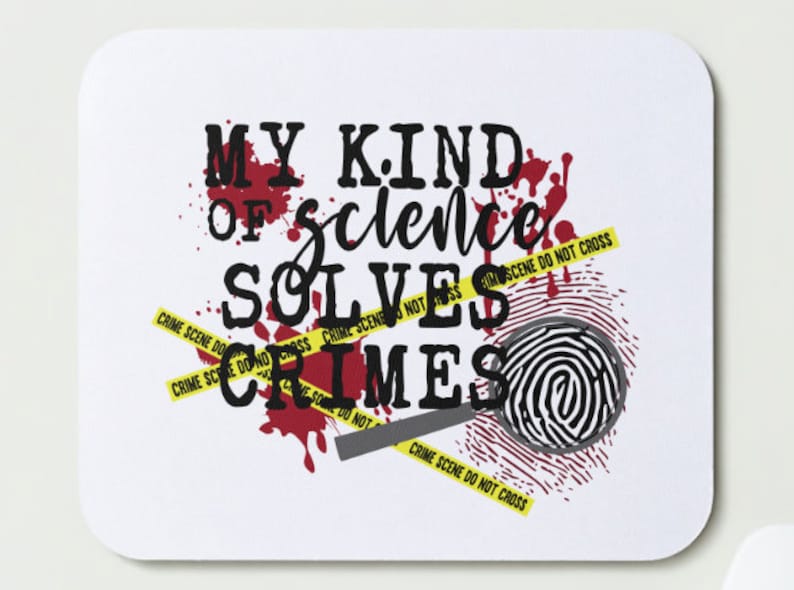 Crime Scene Themed Mouse Pad, Crime Scene Office Supplies Desk Décor ...