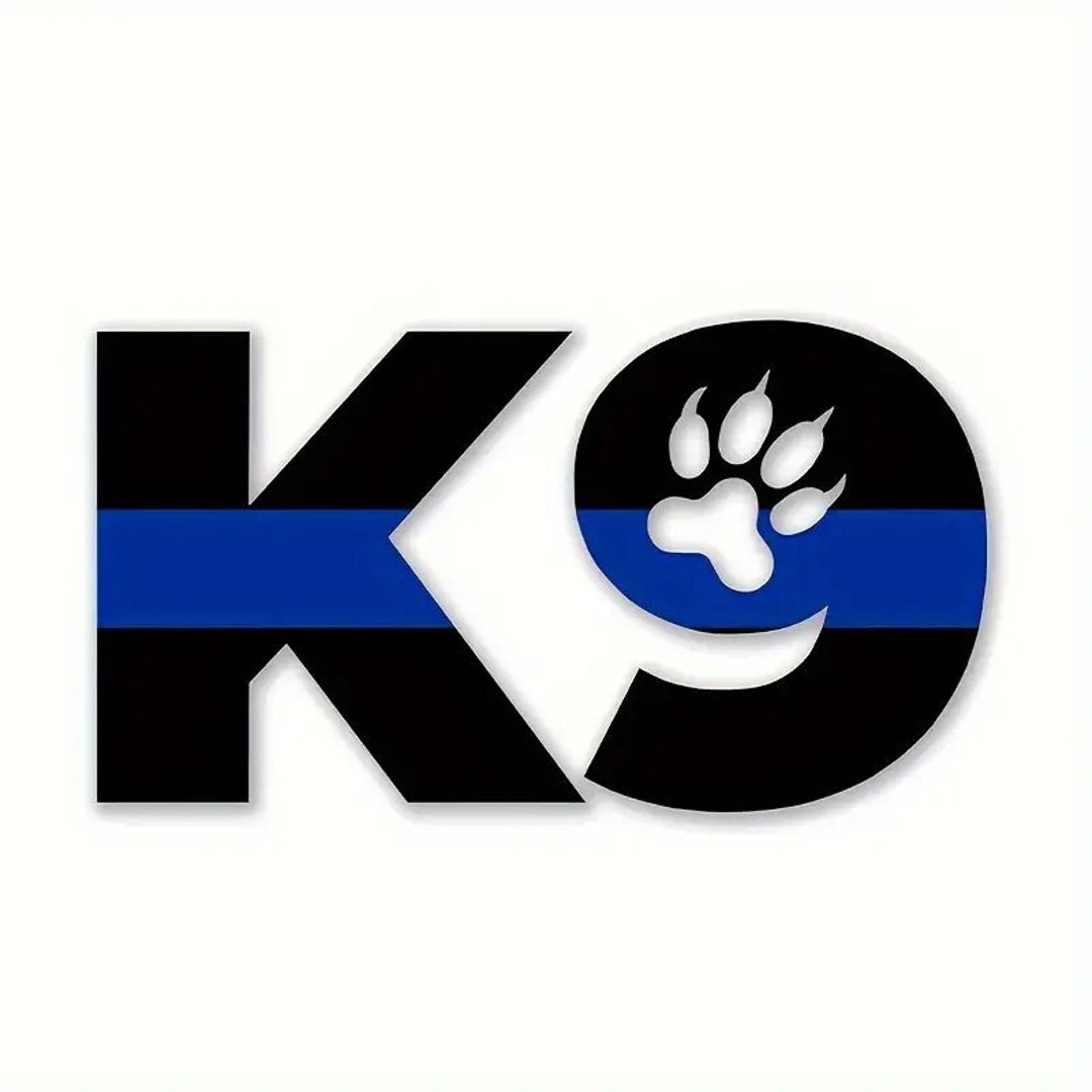 Thin Blue Line K9 Auto Decal | Police K9 | K9 Auto Decal | Thin Blue ...