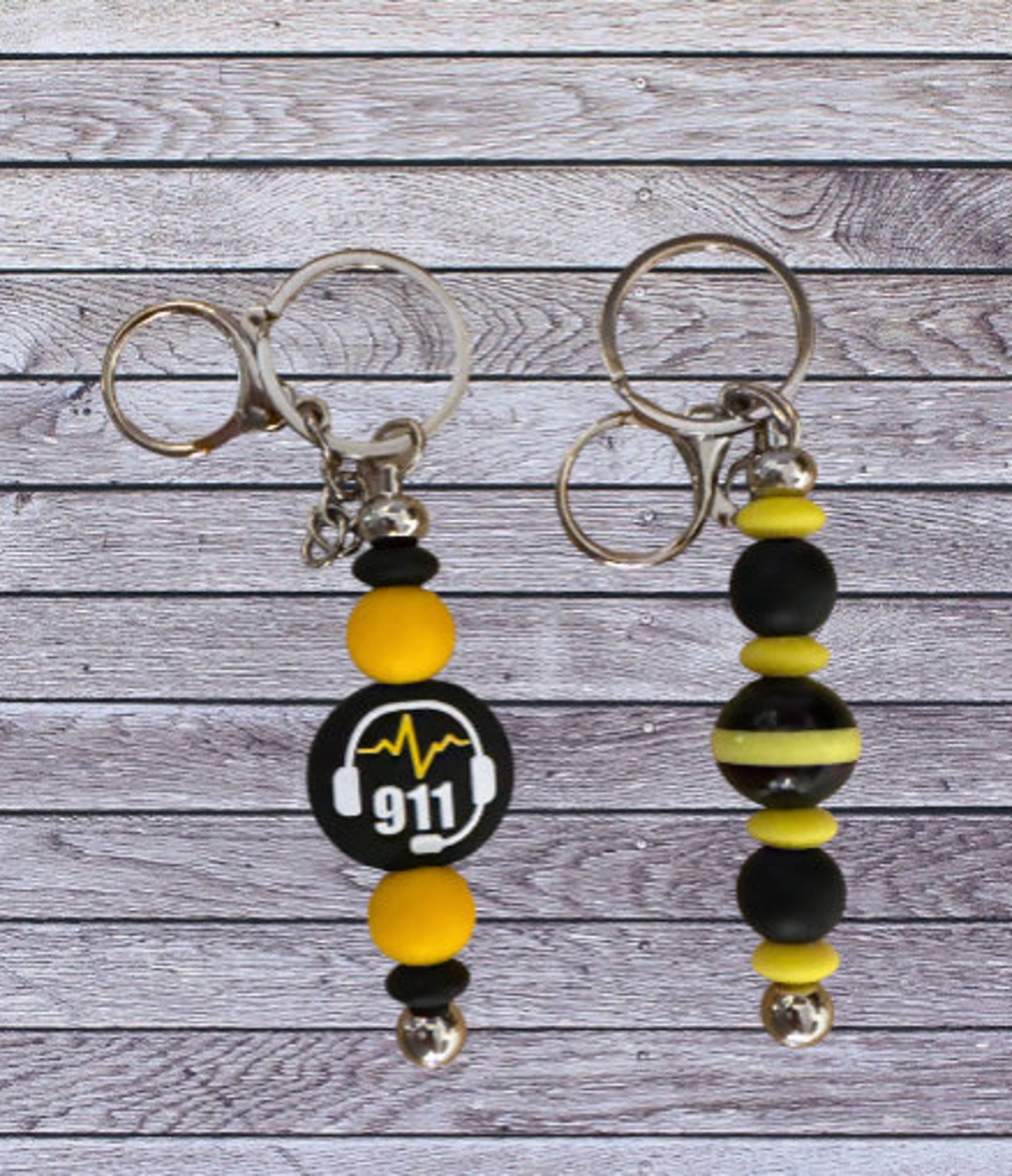 Dispatcher Beaded Keychain | Dispatcher Auto Keychain | Communications ...