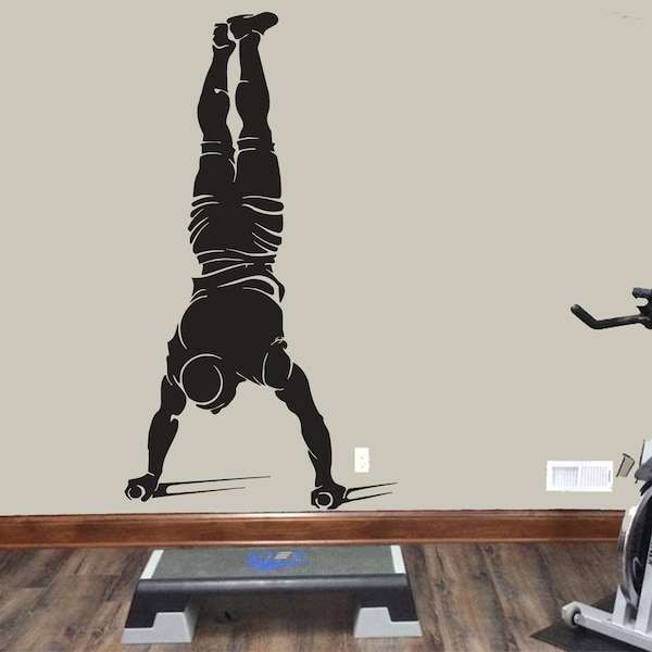 Gym Wall Decal - Etsy