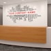 Custom Company Name Vinyl Wall Decal: Motivational Office Decor Se227 ...