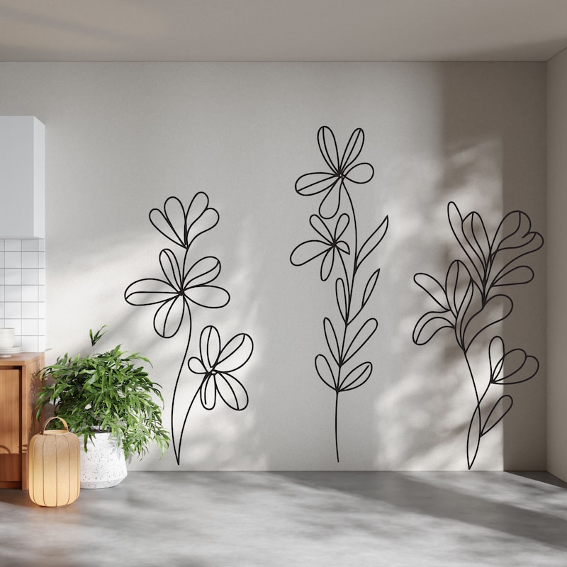 Flower Decals - Etsy