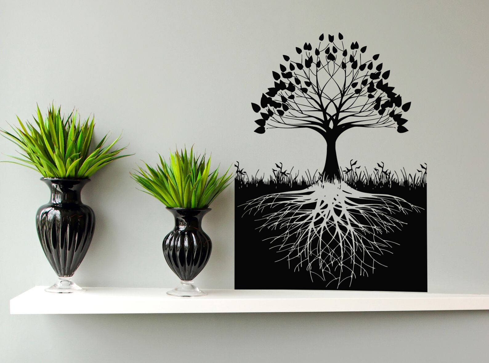 Tree of Life Wall Decals Tree of Life Wall Sticker Celtic | Etsy