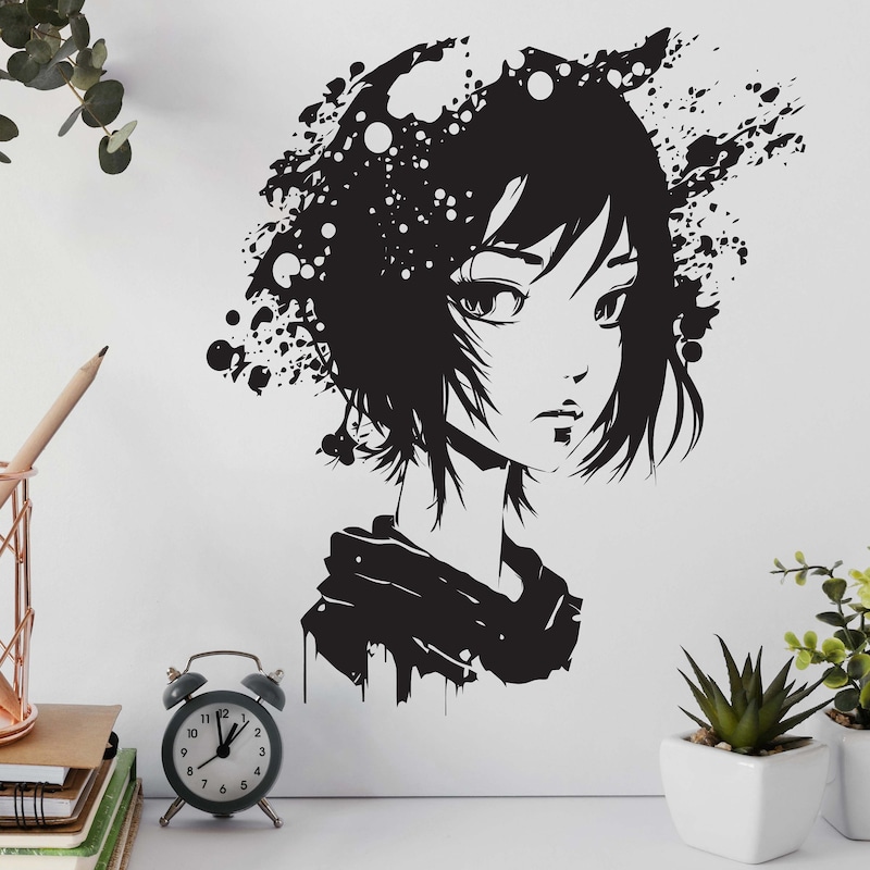 Anime Wall Stickers - Etsy