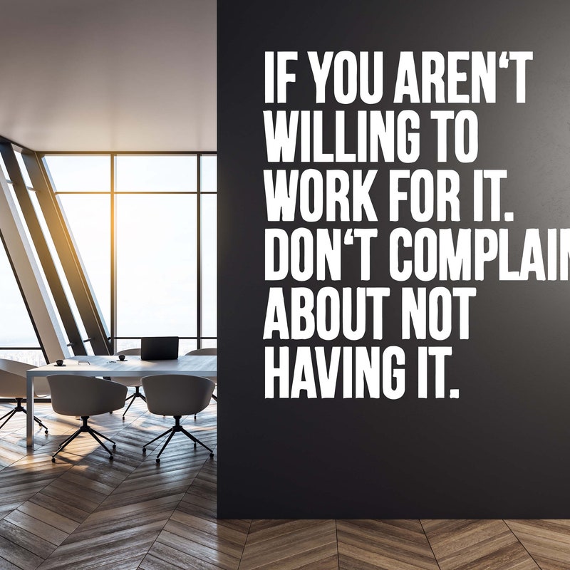 Quote Wall Decal - Etsy