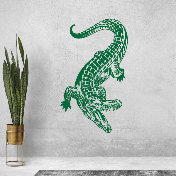 Alligator Wall Decor - Etsy