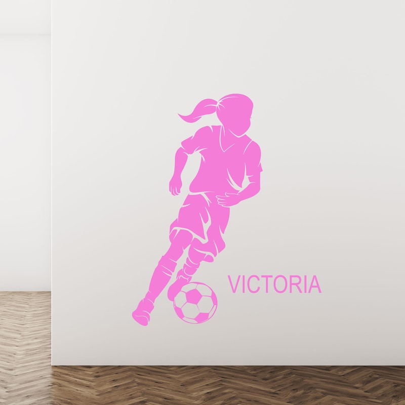 Soccer Wall Decal - Etsy