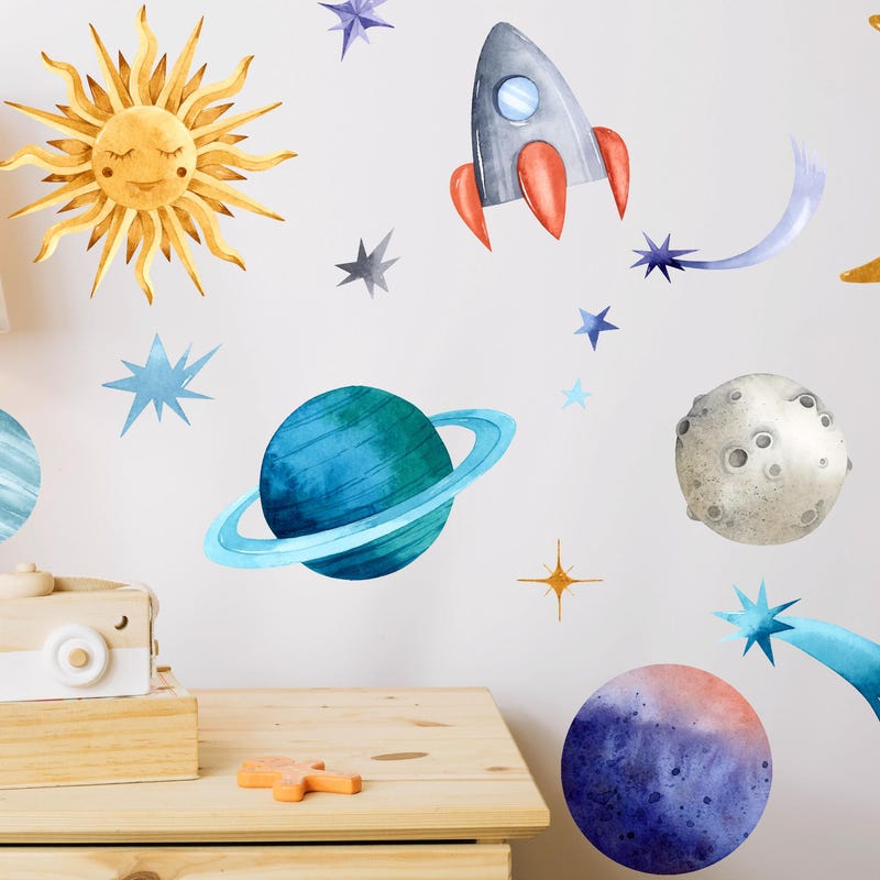 Planet Decal - Etsy