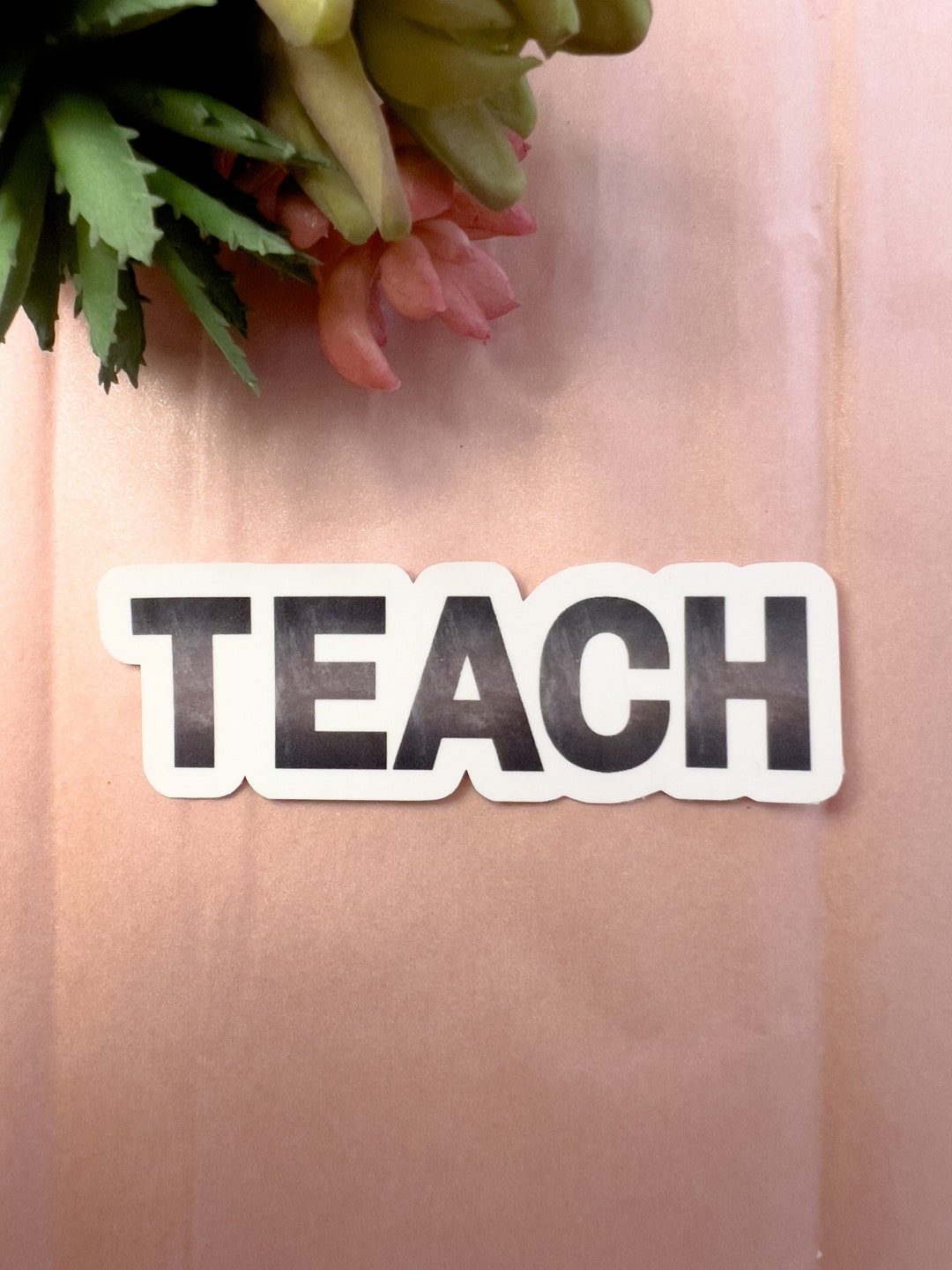 Teach Sticker, Education Sticker, Teacher Decal, Education Decal ...