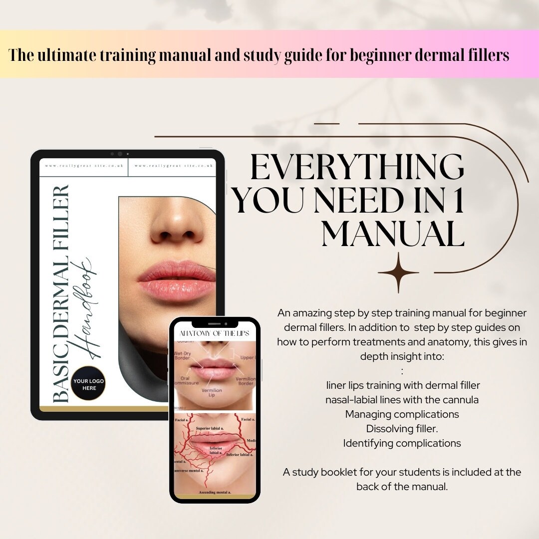 Learn Beginner Dermal Filler With Step by Step Guides on All Procedures ...