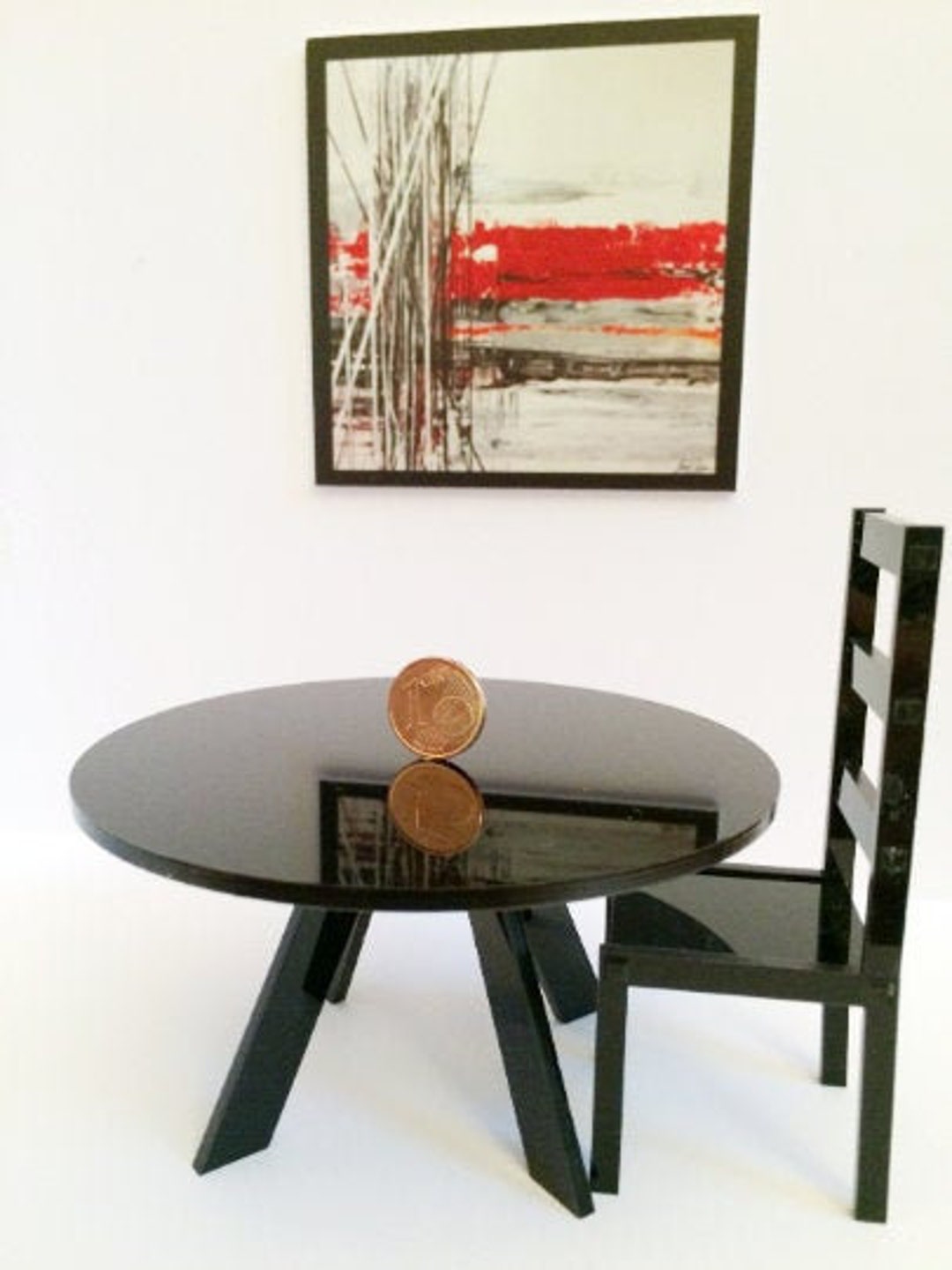 Large Scale Table 1/12 Round or Square - Etsy